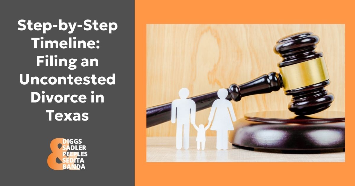 Step-by-Step Timeline: Filing an Uncontested Divorce in Texas